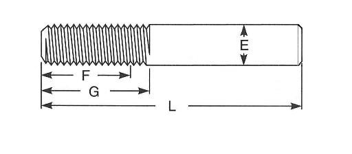 SINGLE END STUDS | zero products inc.